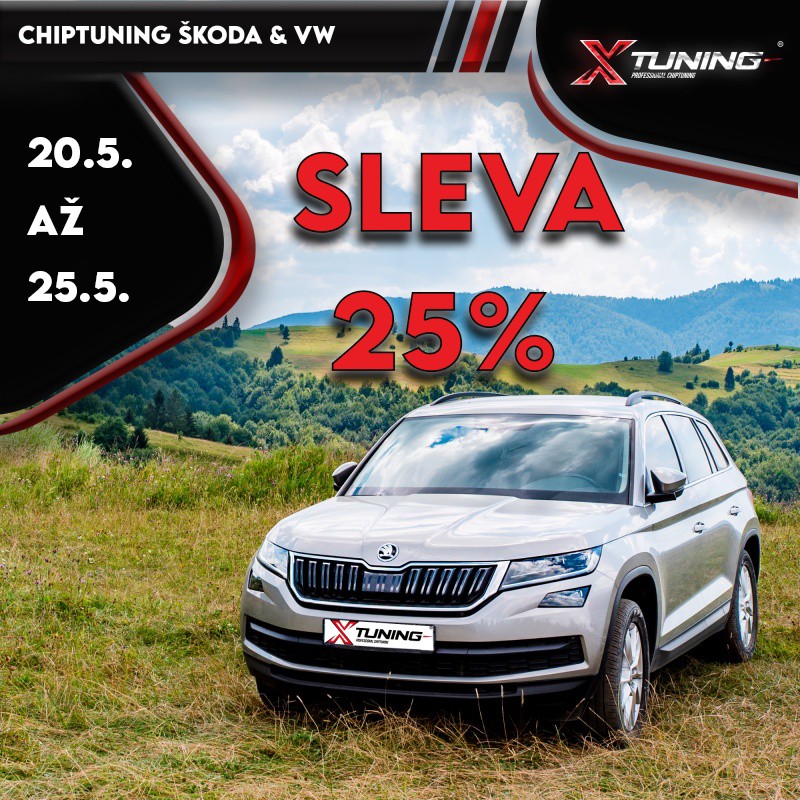 Chiptuning = Xtuning - snížení spotřeby o 8-20 %, zvýšení výkonu o 20-35%